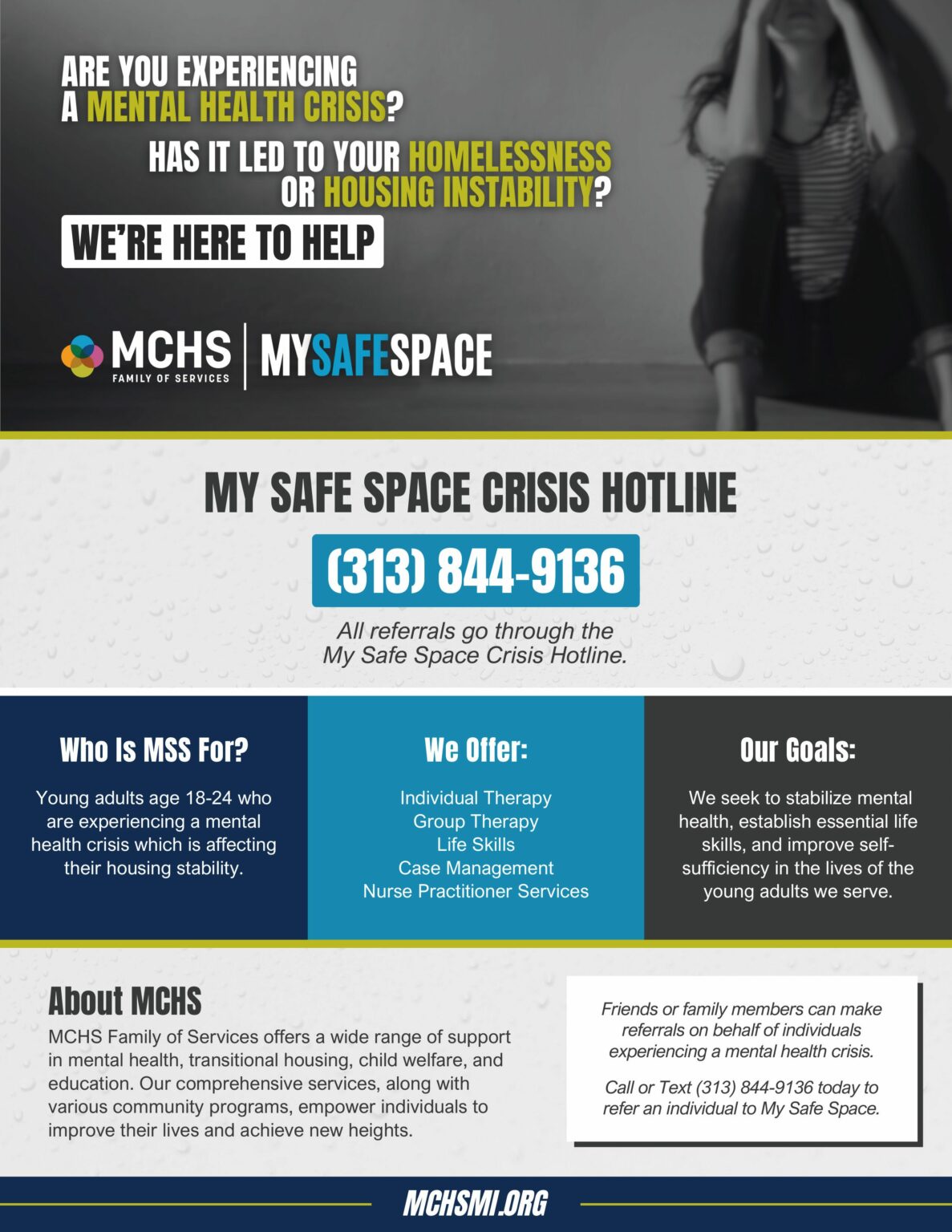 Youth Mental Health Crisis Hotline – CAM